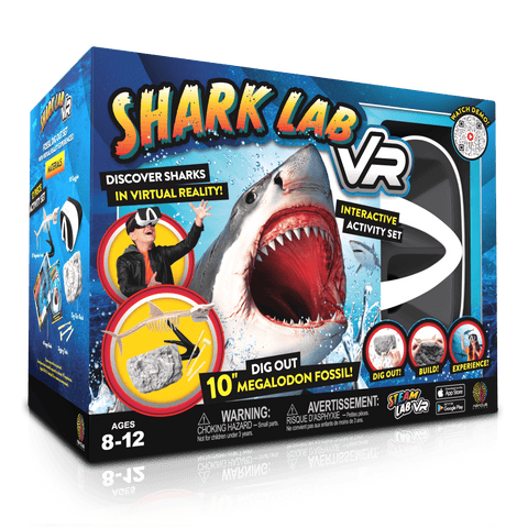 STEAM LAB VIRTUAL REALITY ACTIVITY KIT - SHARK LAB VR
