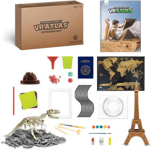 Expansion Pack (NO GOGGLES) Professor Maxwell's: - VR Atlas