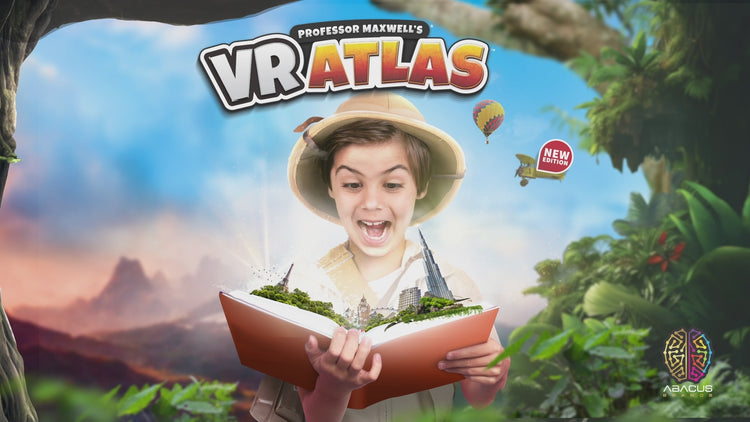 Professor Maxwell's Virtual Reality World Travel Activity Kit - VR Atl